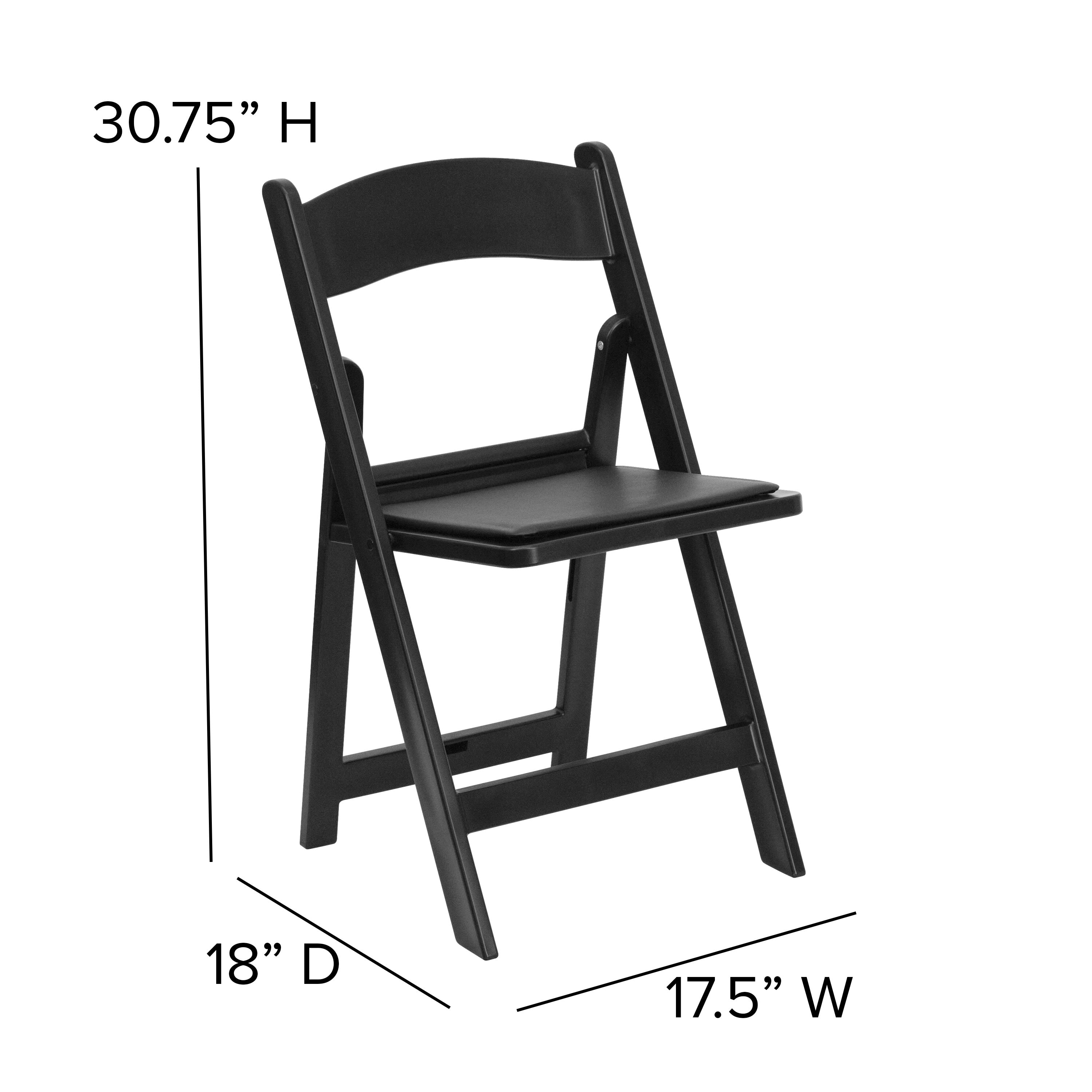 Resin Folding Chair LE L 1 Folding Chairs 4 Less